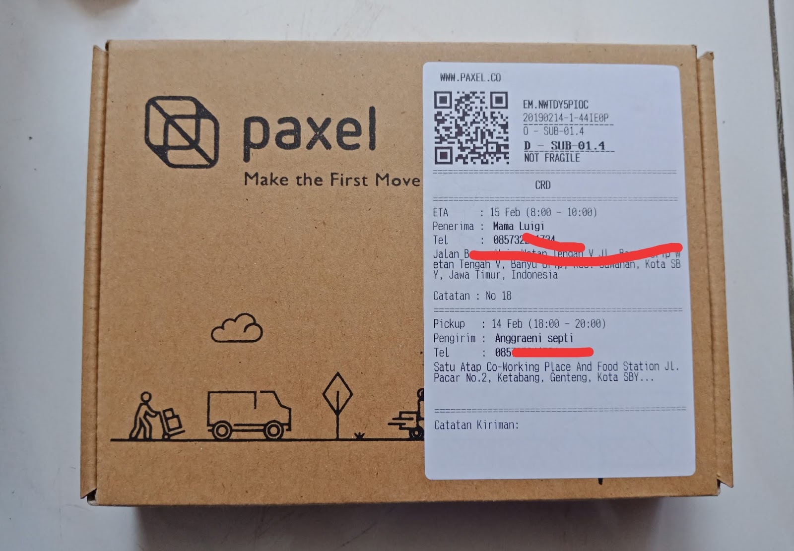 Dengan Paxel Bisa Kirim Paket di Hari yang Sama | Anggraeni Septi