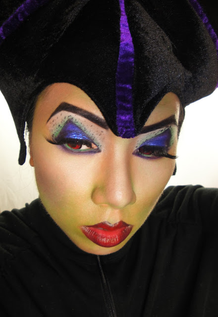 Halloween Makeup - Maleficent Evil Queen Tutorial | Makeup By RenRen