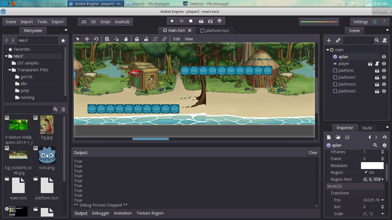 Tutorial advanced player