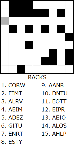 A Cleverly-Titled Logic Puzzle Blog: Wordy Wednesday 50: Pent Words 10