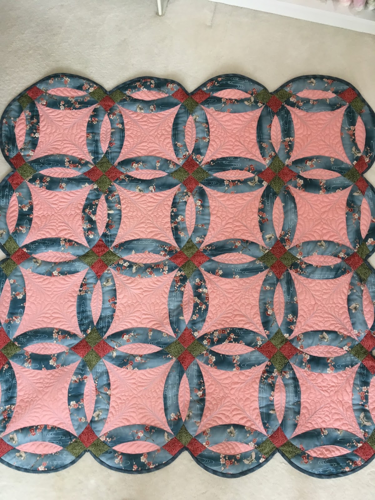 Free to Quilt: Double Wedding Ring