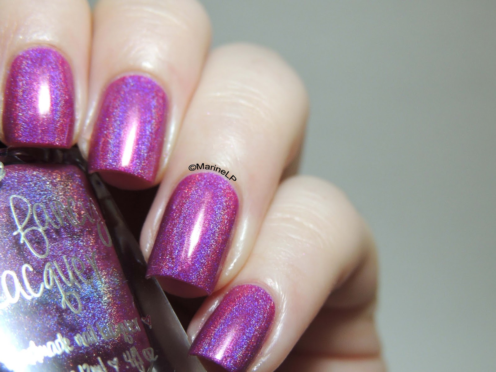 Too Fancy Lacquer - Positively Pink [Swatch]