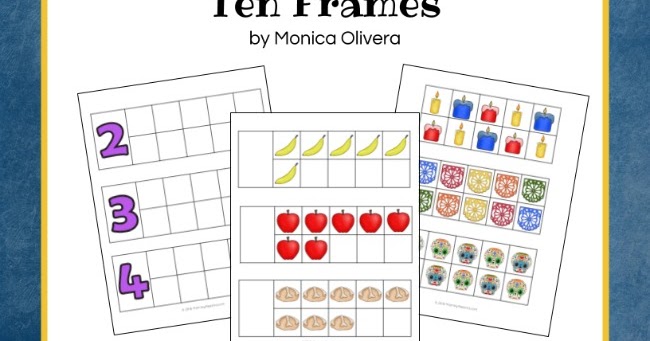 Mommy Maestra: Day of the Dead Ten Frames