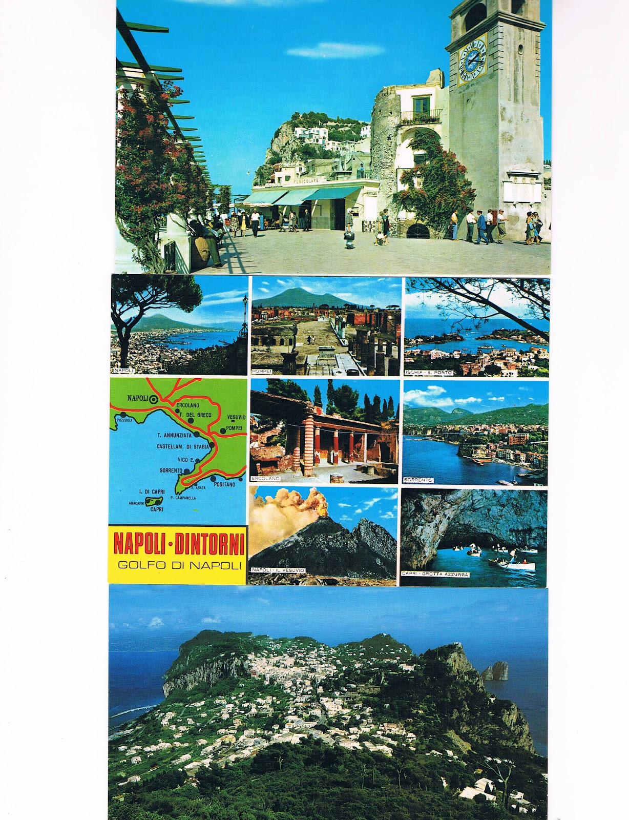 Reflective Thoughts by Barbara: A POSTCARD FROM CAPRI ITALY!
