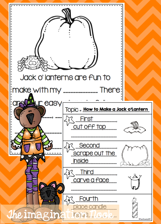 Theimaginationnook: How to Make a Jack o' Lantern