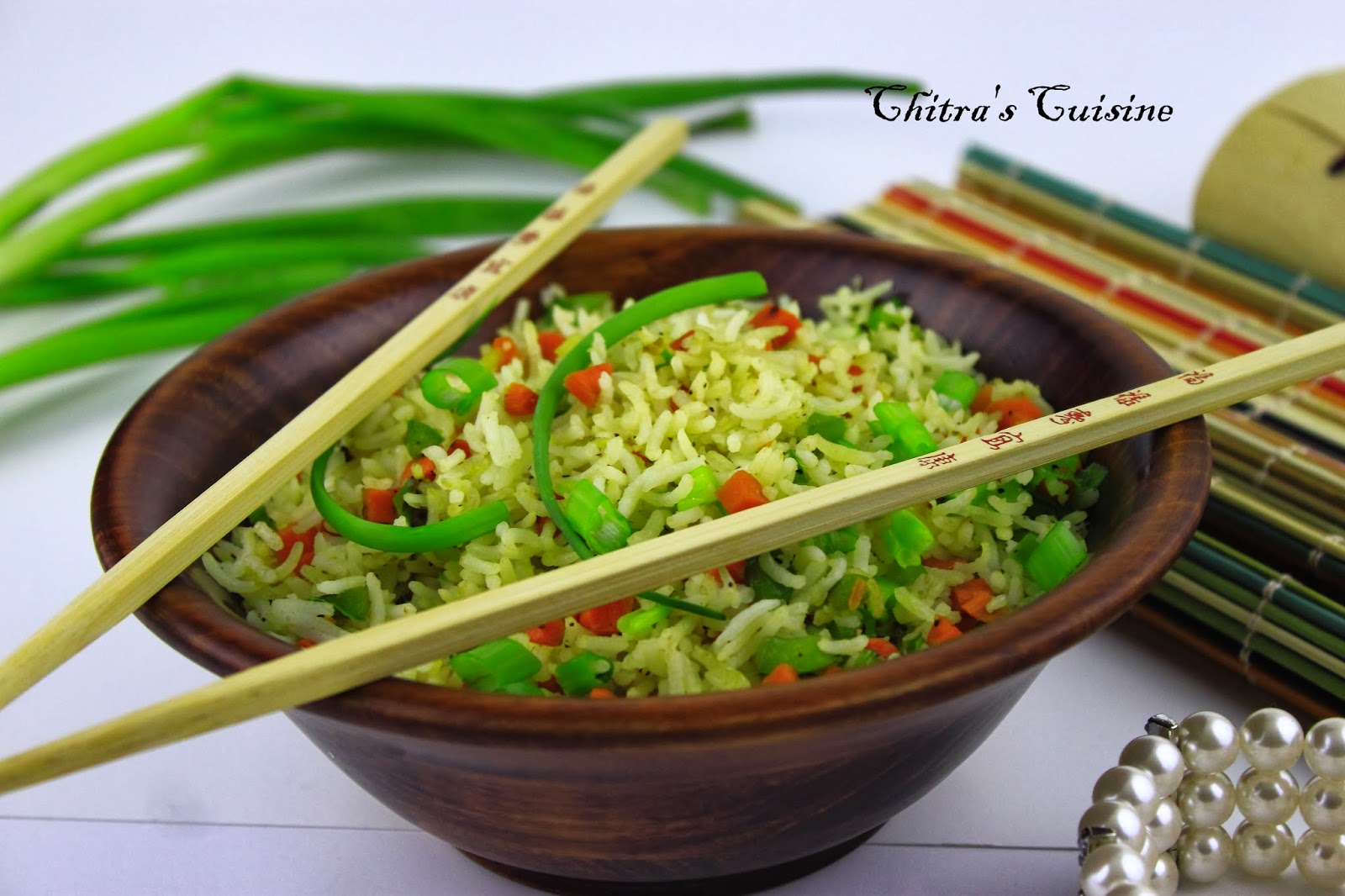 Chitra's Cuisine: Simple Fried Rice