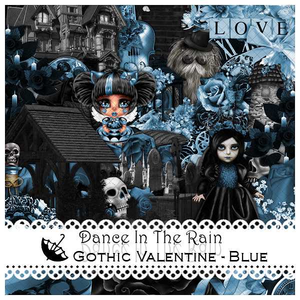 Creative Disorder Designs: Gothic Valentine Blue