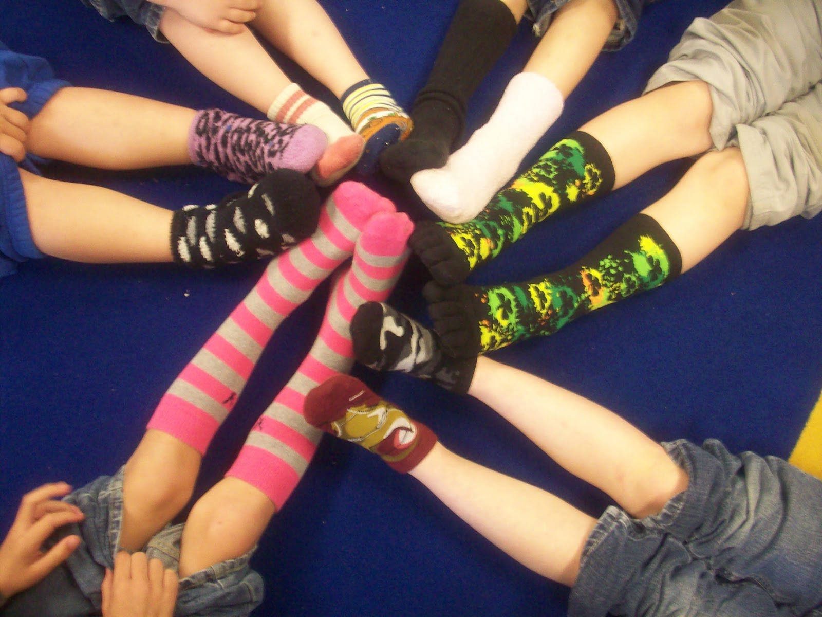 R. L. Young Kindergarten: Crazy Sock Day