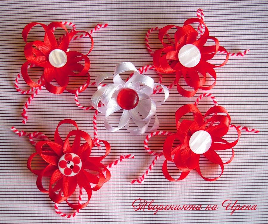 Творенията на Ирена: Пак мартенички / Martenici 2015