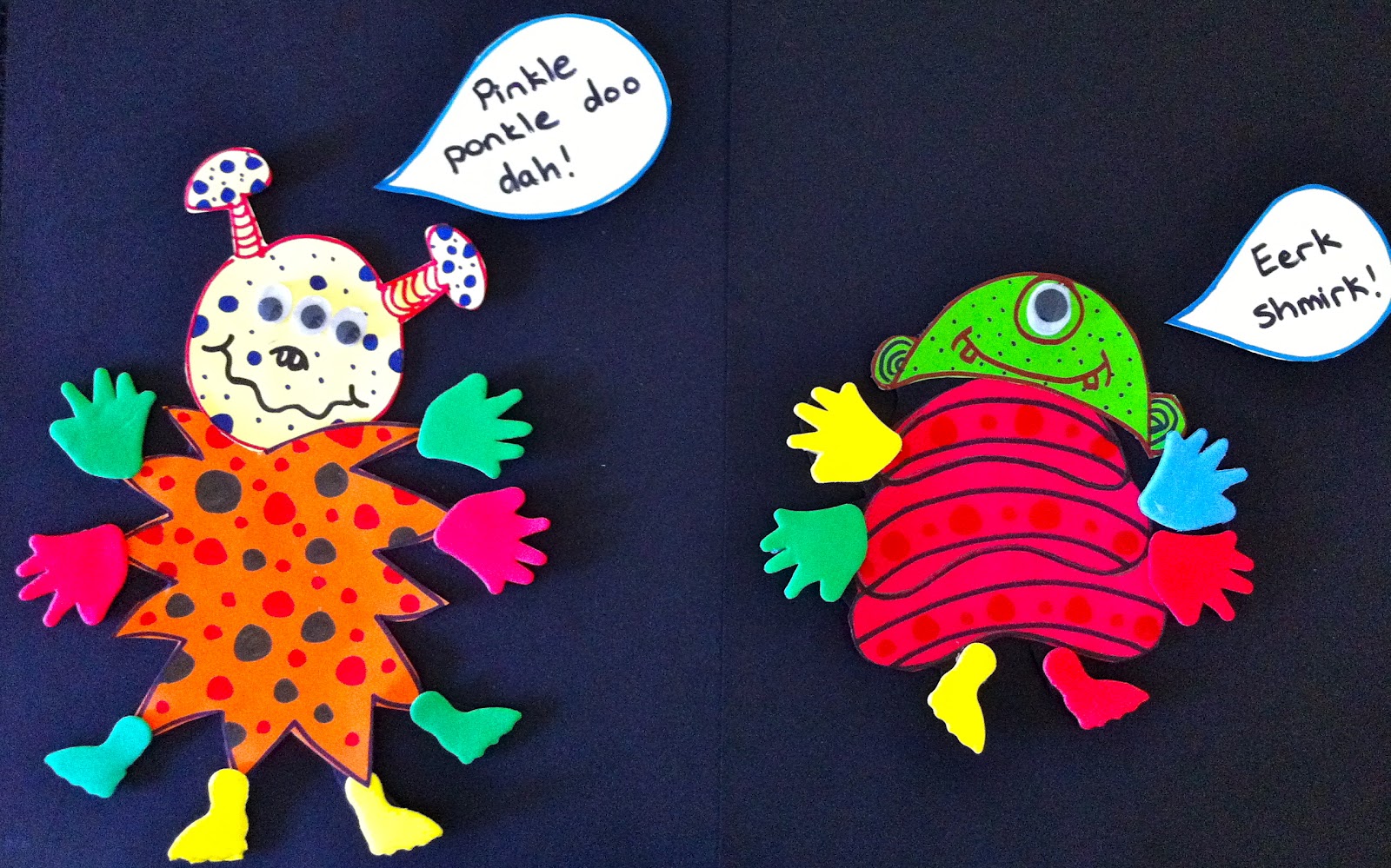 look, love, create: Here Come the Aliens by Colin McNaughton