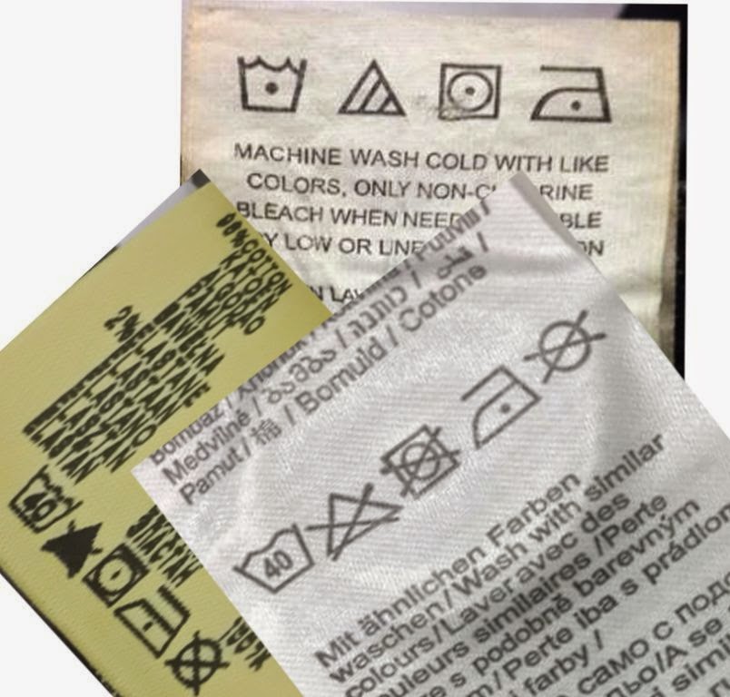 What Care Symbols Mean: Wash Care symblos