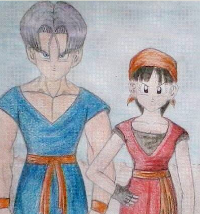 Dragon Ball Sagas: Trunks y Pan Fanfic Esperanza de Amor