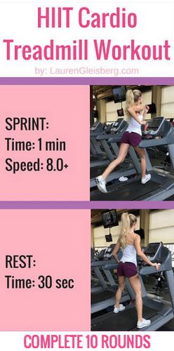 HIIT Cardio Sprint Workout - Lauren Gleisberg