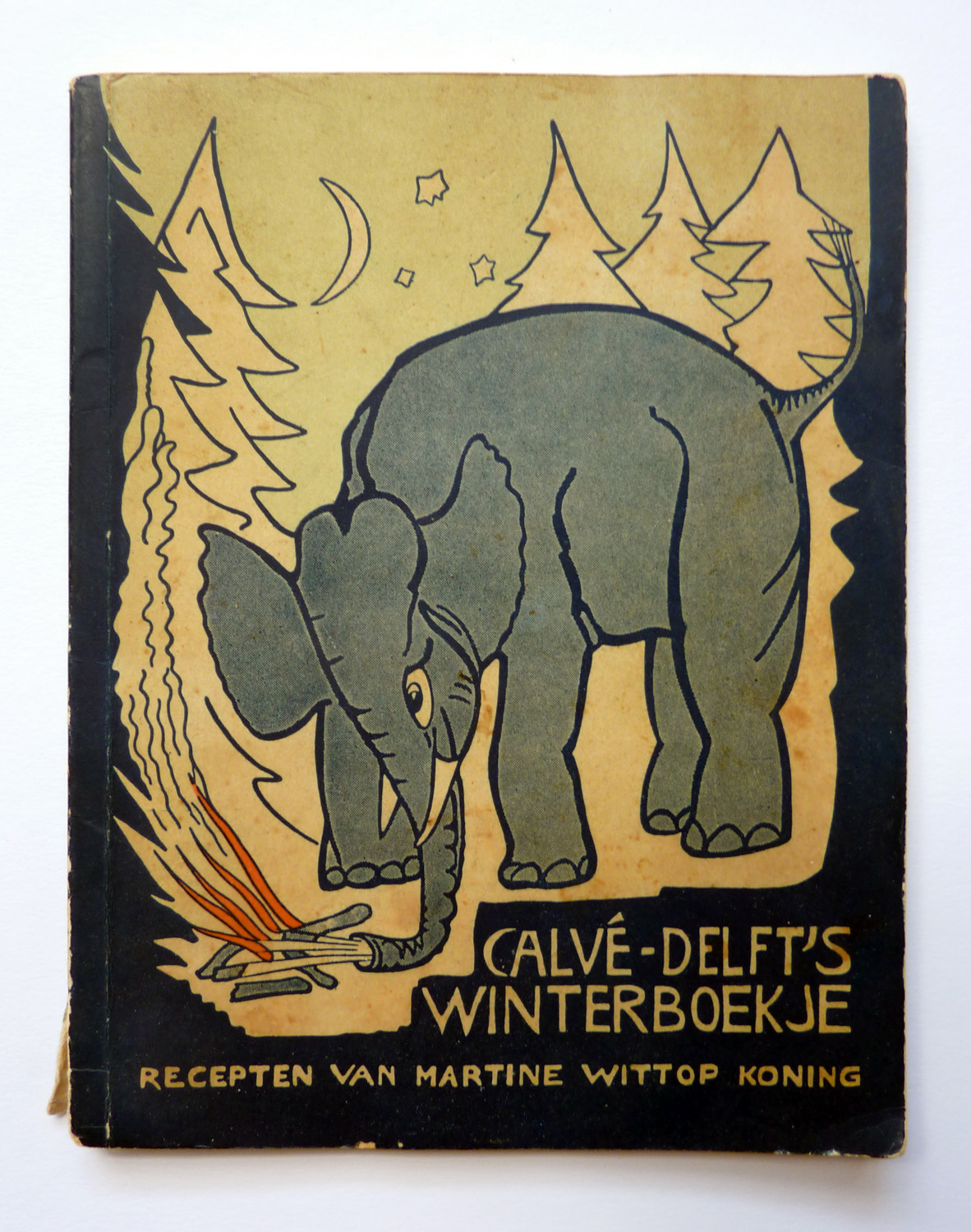 turning pages: Calvé-Delft's winter book