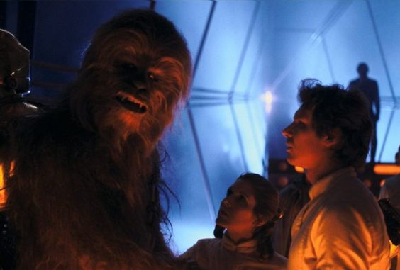 STAR WARS AFICIONADO WEBSITE: CLASSIC IMAGE: THE BIG GOODBYE...?