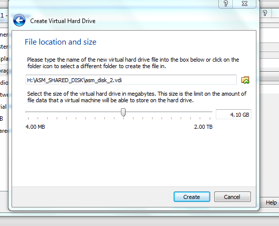 Oracle DBA & Data Science Enthusiast: Create Shareable ASM disks on Oracle virtual box