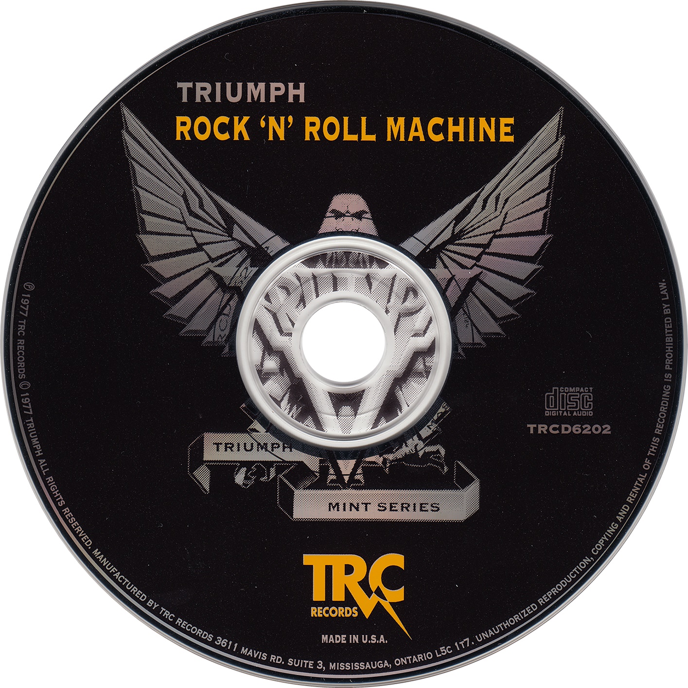 1977 Rock & Roll Machine - Triumph - Rockronología
