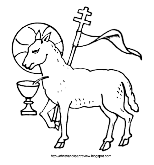 Italian Lamb of God for Chrismons | Christian Clip Art Review