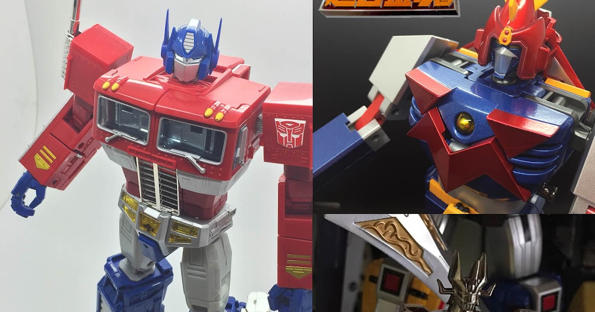 Optimus Prime Masterpiece, Soul of Chogokin Vultus V 40th Anniversary e ...