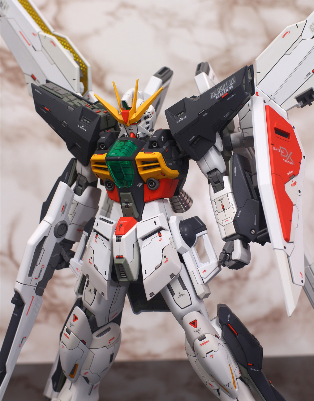 GUNDAM GUY: MG 1/100 GX-9901-DX Gundam Double X - Customized Build
