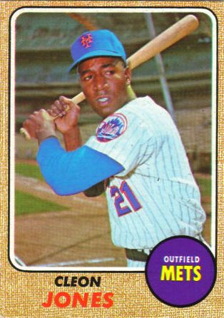 Cleon Jones: Mets All Time Left Fielder (Part One- the Sixties)