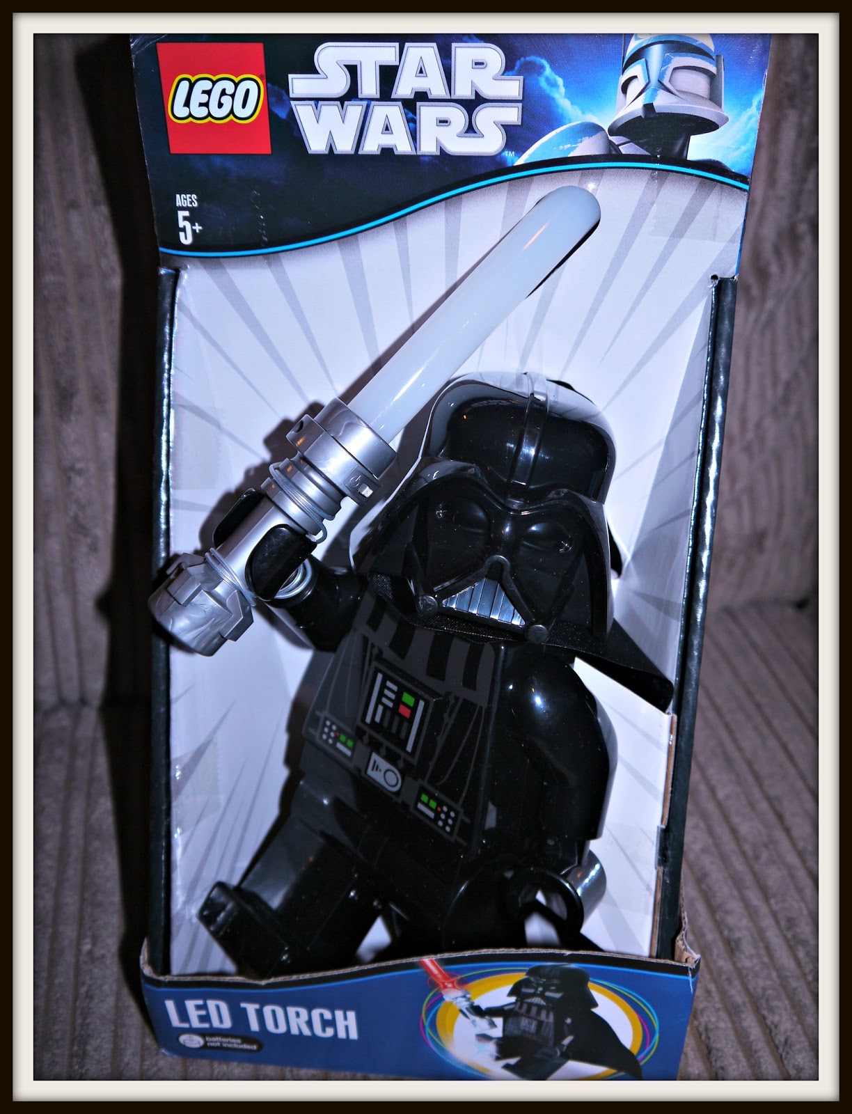 Inside the Wendy House: Lego Lights Darth Vadar LED Torch Review