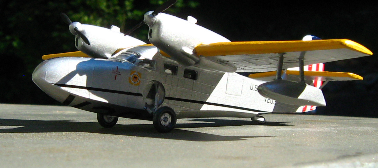 wade's military models: U.S. Coast Guard Grumman Widgeon J4F-1 1/72 Airfix