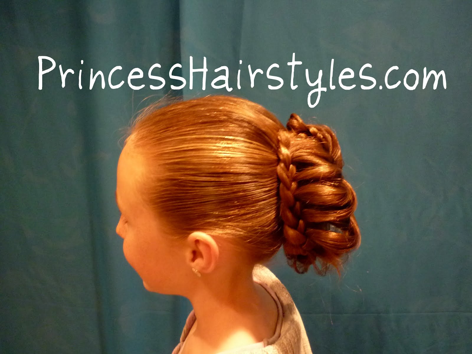Braid Wrapped Bun | Hairstyles For Girls - Princess Hairstyles