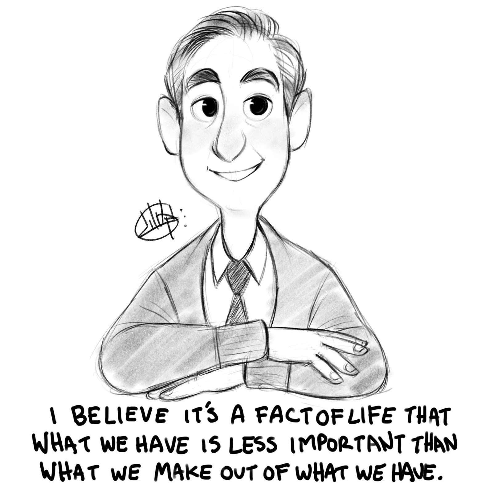 The Art Of Luigi Lucarelli Mister Rogers Sketch