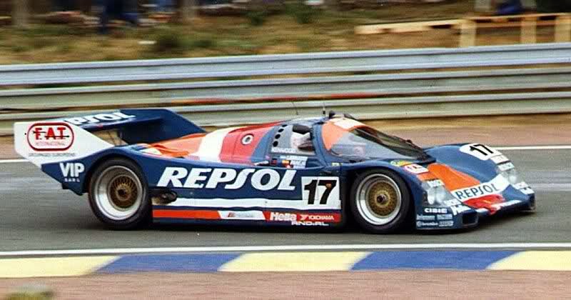 Mis Porschecitos: Porsche 962C Repsol Brun Motorsport Le Mans (1989)