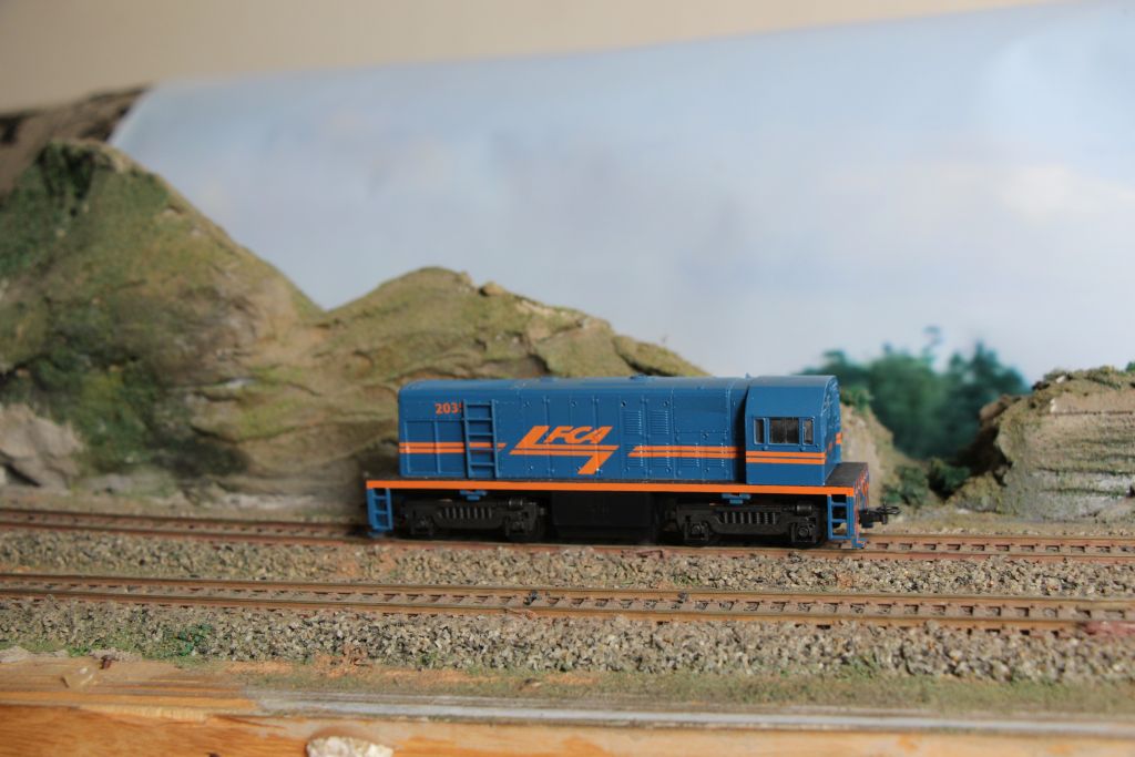 Gílser ferreo trens: Locomotiva U5B Fca fase 1