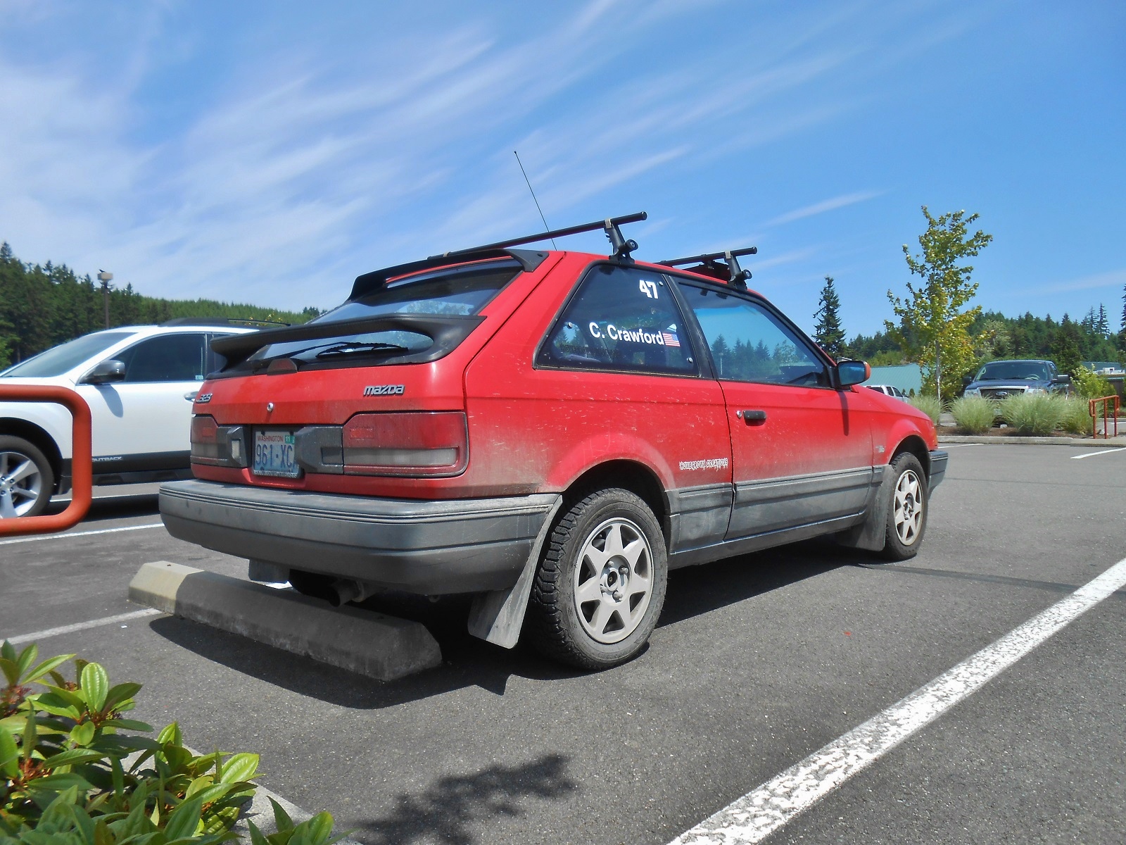 Seattle's Parked Cars: 1988 Mazda 323 GTX