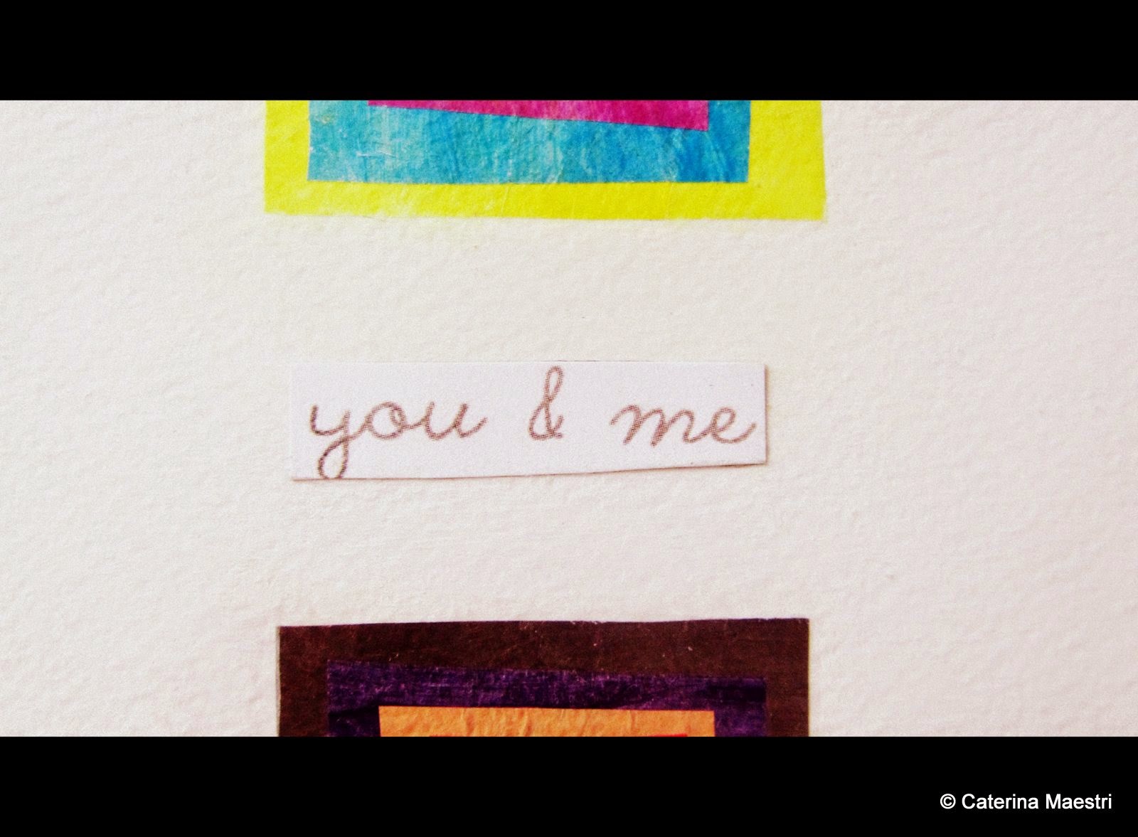 caterina e dintorni: You & Me / CARD