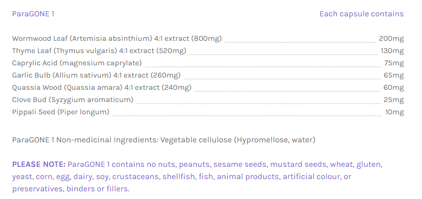 My Personal Experience - ParaGONE Parasite Cleanse
