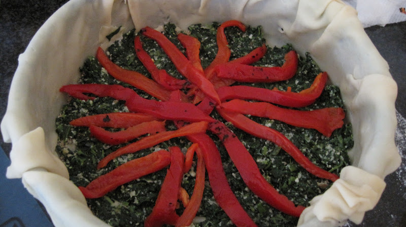 Savory Layered Vegetable Torte - At Home with Vicki Bensinger