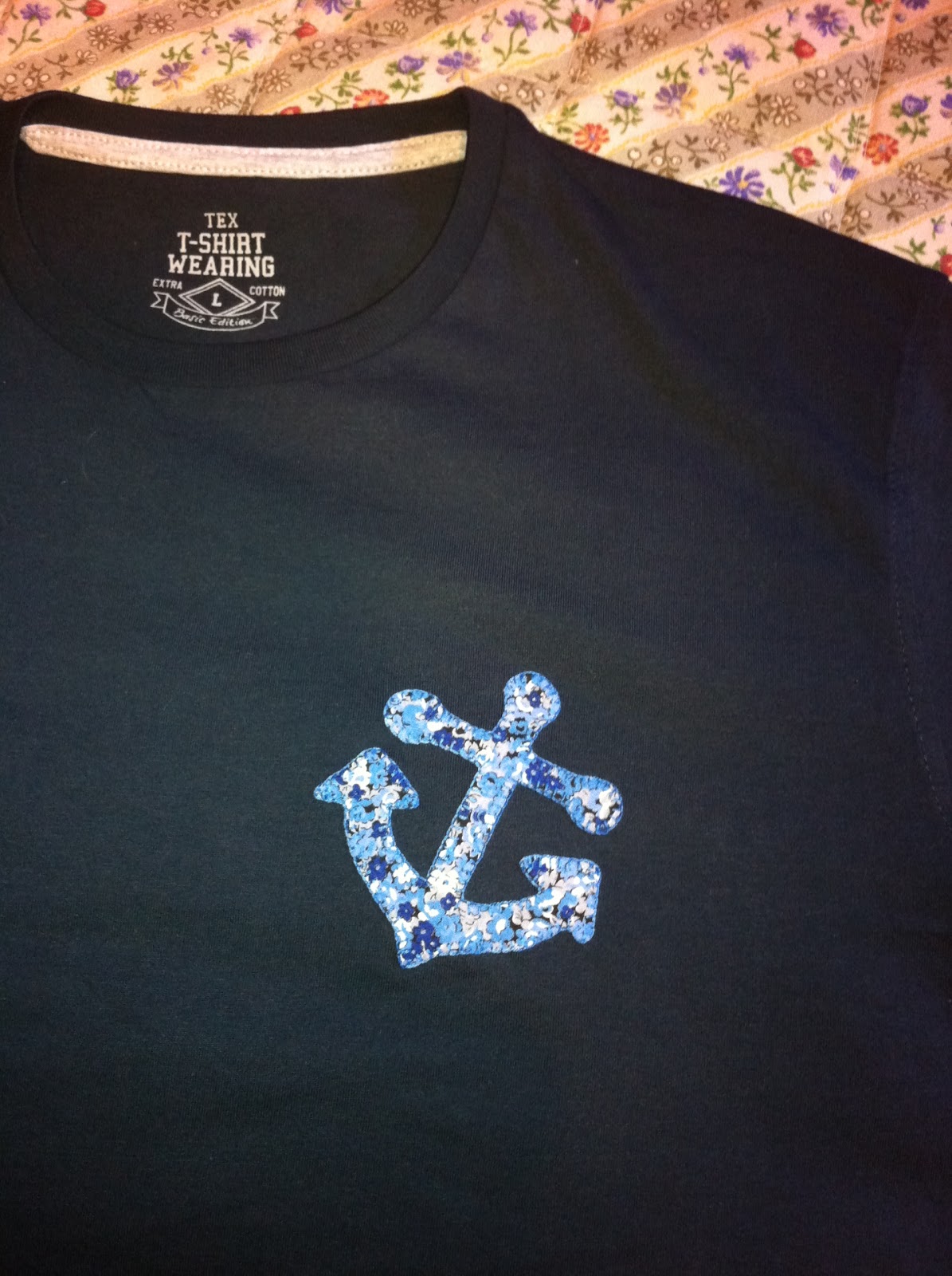 La Ratita presumida: ANCLA CAMISETA CHICO