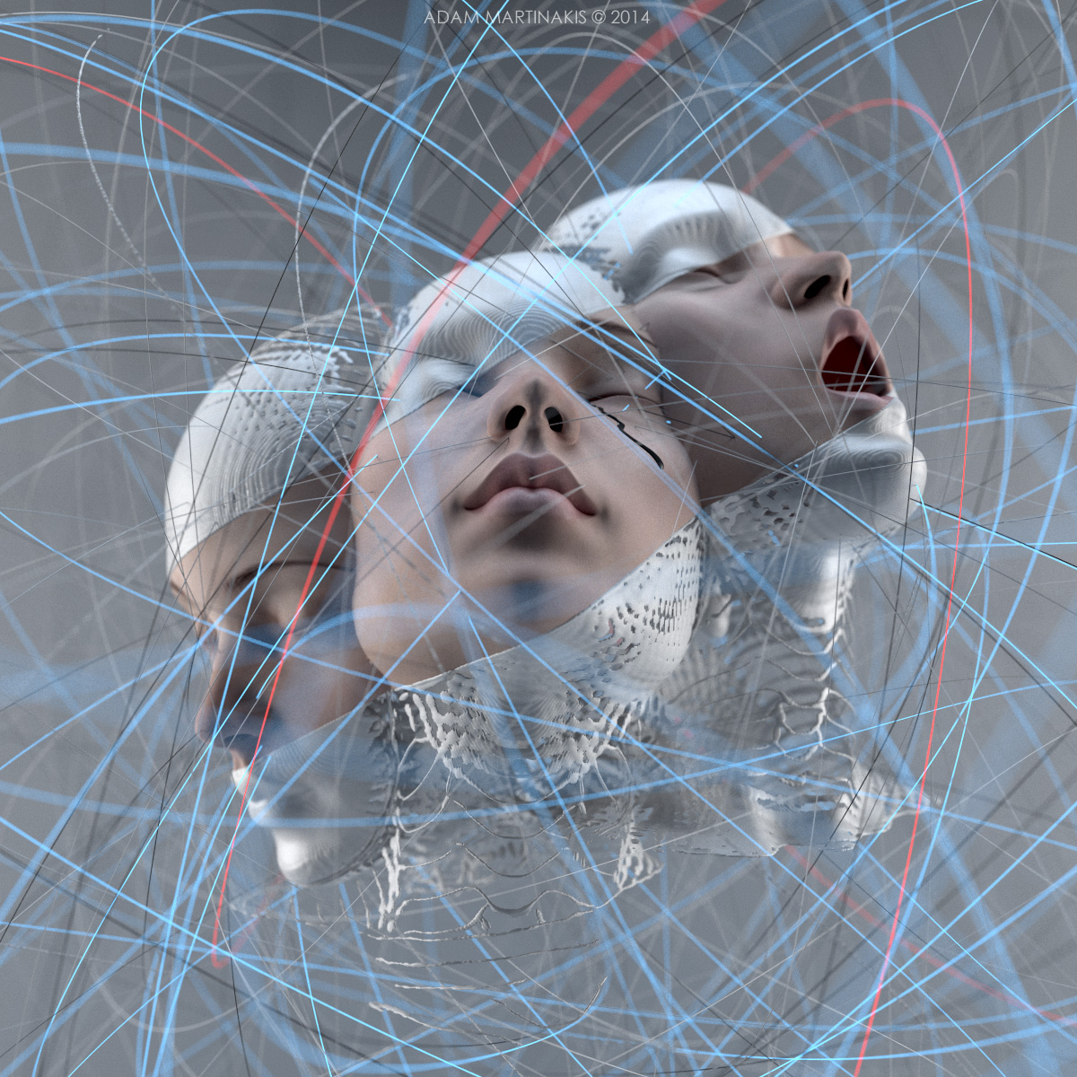 As Formas Fragmentadas do Corpo Humano na arte de Adam Martinakis ...