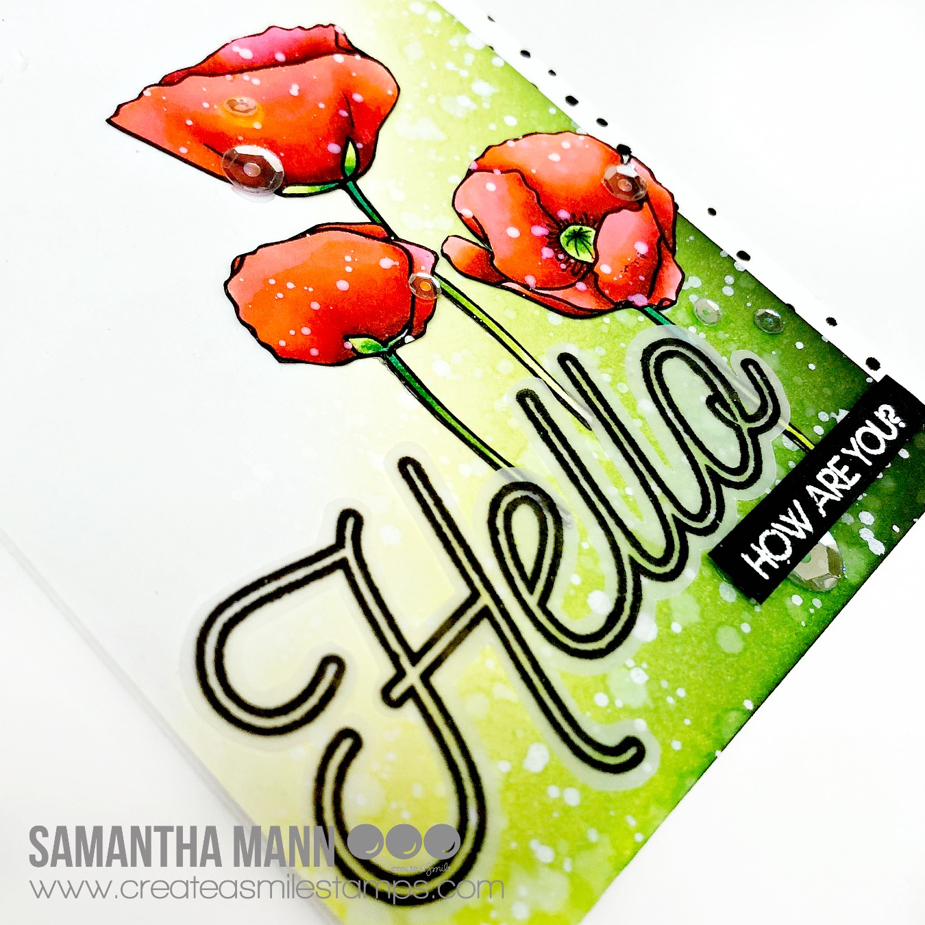 Create a smile: Hello, Poppies!