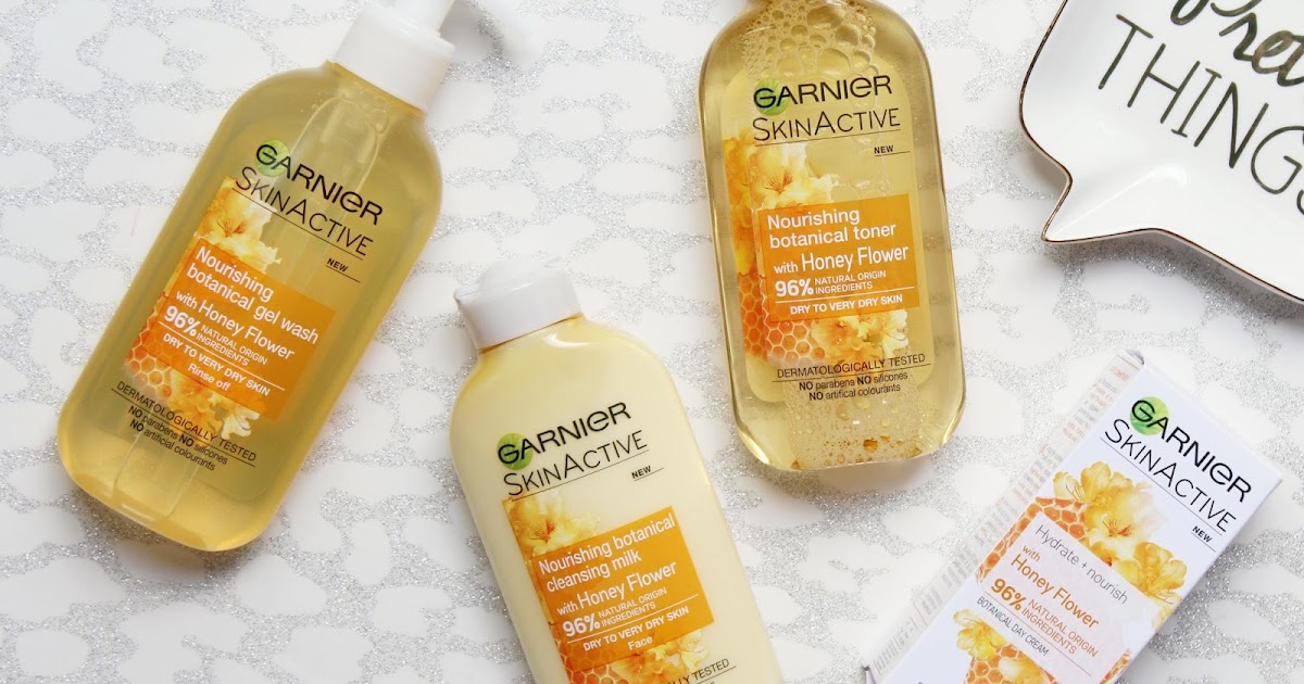 Garnier 96% Natural Origins Honey Flower Skincare — Hannah Heartss