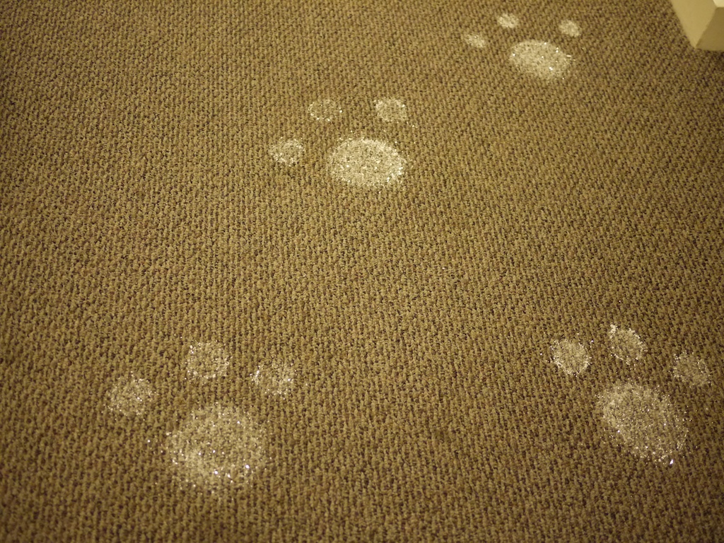 Glittery Bunny Tracks Glittery Bunny Tracks