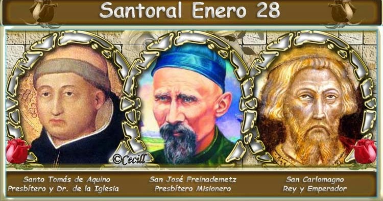 Vidas Santas: Santoral Enero 28
