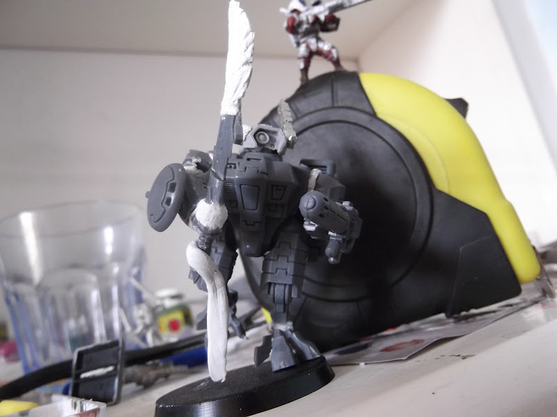 Fine Detail Miniature Painting: finnished tau commander farsight conversion