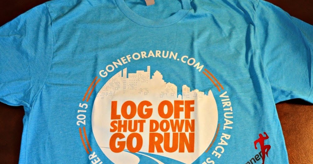 DETROIT RUNNER....: Gone for a Run - Log Off. Shut Down. Go Run Virtual 10k