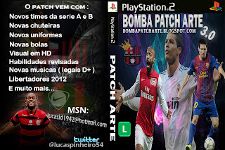 Capas Pombal: Bomba Patch Arte 3.0