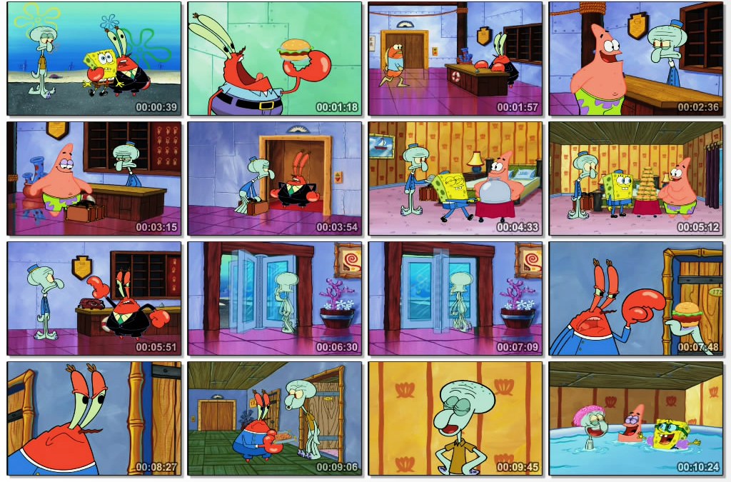 An Online Script: The Most Unforgetable Episodes of Spongebob Squarepants!