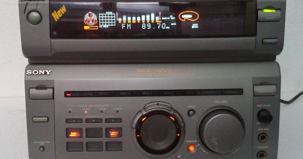 BARANG BARANG ELEKTRIK TERPAKAI DAN RARE: Hifi SONY Model MHC-W55