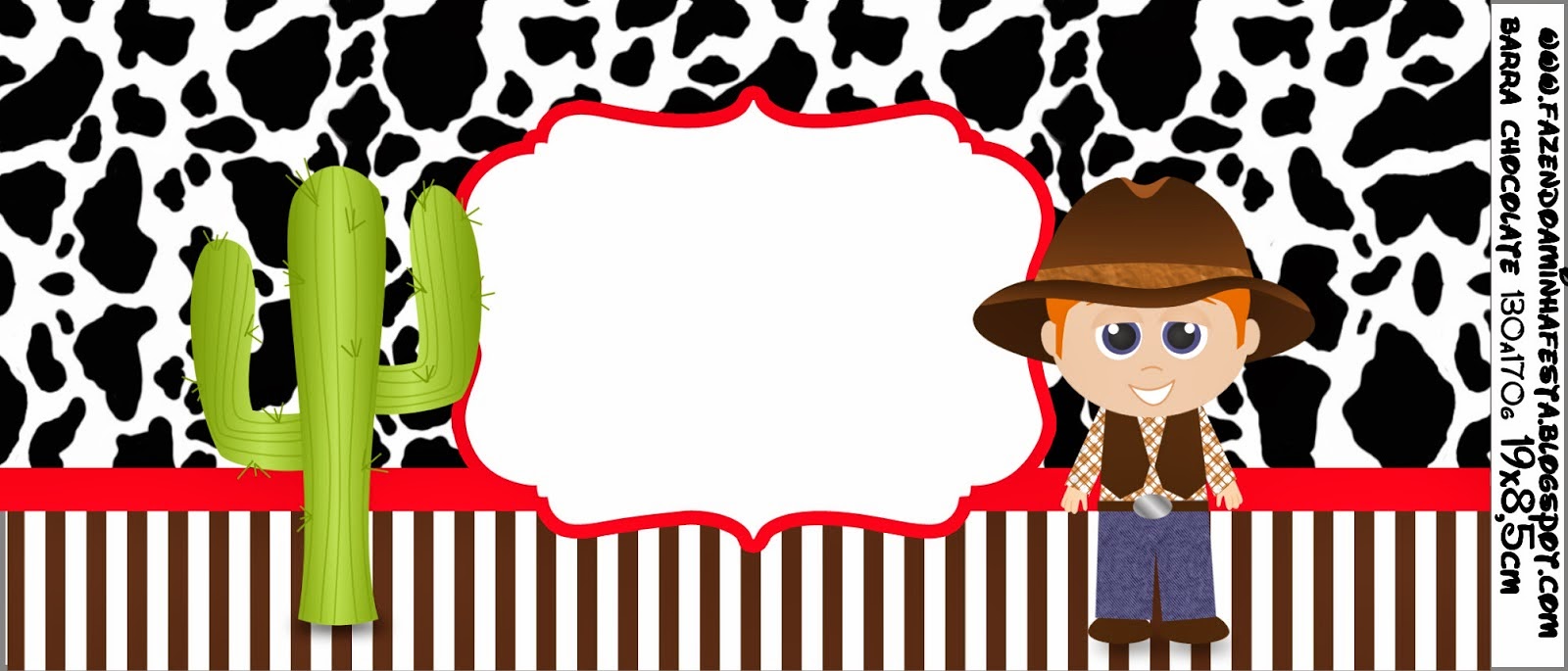 Vaquero: Etiquetas para Candy Bar para Imprimir Gratis. - Ideas y ...