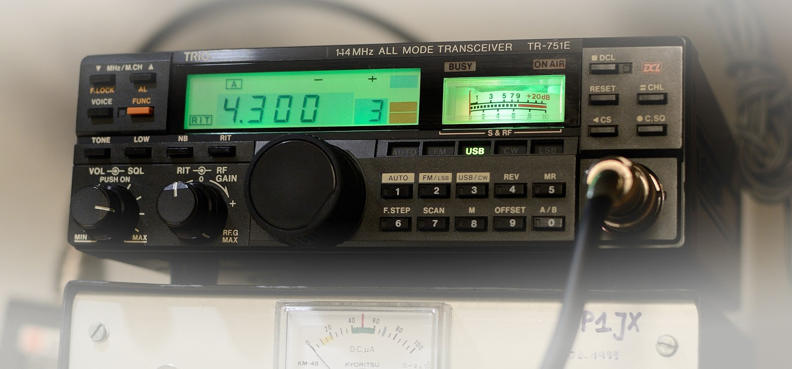 4m & 6m SQ2LYF: Wyczynowy Kenwood (TRIO) TR-751E