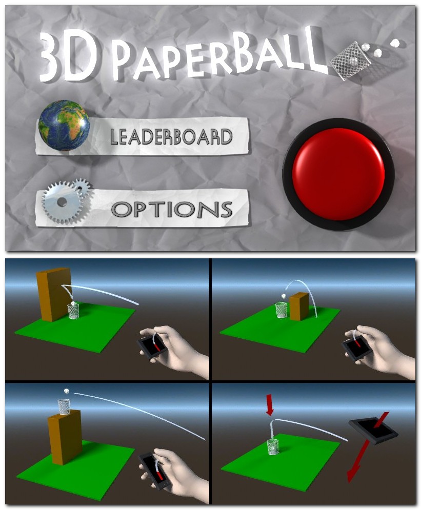 Nokia Lumia Game 3D Paperball Game | Best Nokia Applications, Games ...