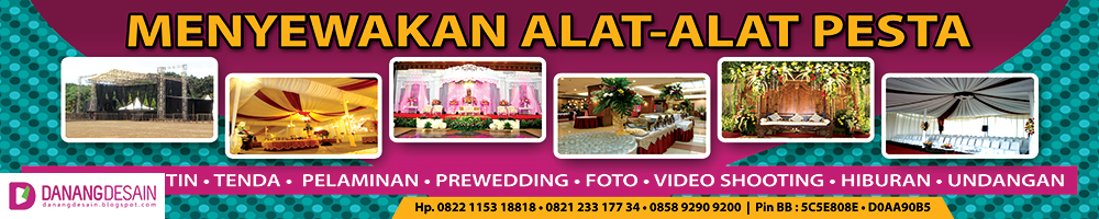Contoh Desain Banner atau Spanduk Alat-Alat Pesta - Contoh Desain ...